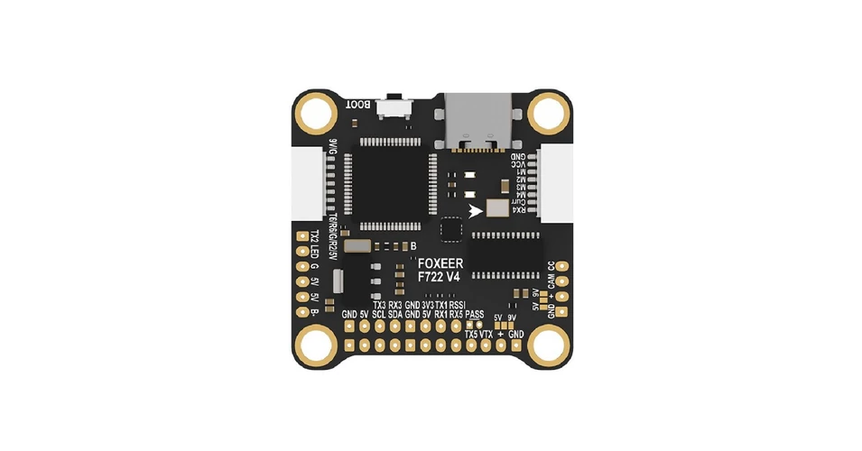 Foxeer F722 V4 Flight Controller X8 DJI Type-C (Barometer) - Foxeer ...